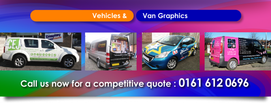 Car, Van & Vehicle Graphics Stockport & Manchester - Display Print